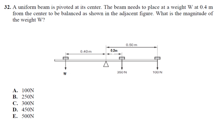 EST Physics October 2021 with answers and explanation - sat-act-est.com