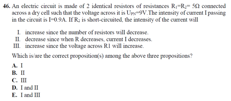 EST Physics October 2021 with answers and explanation - sat-act-est.com